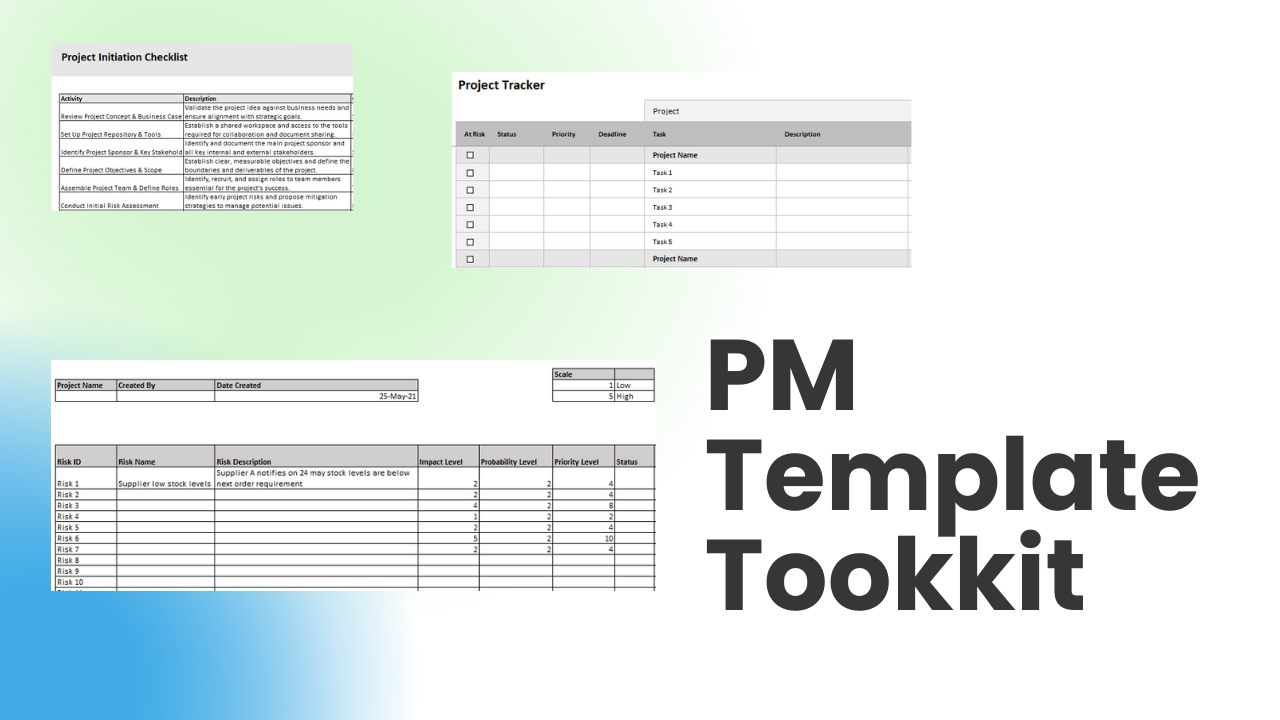 Project Management Templates - Proper Project Management